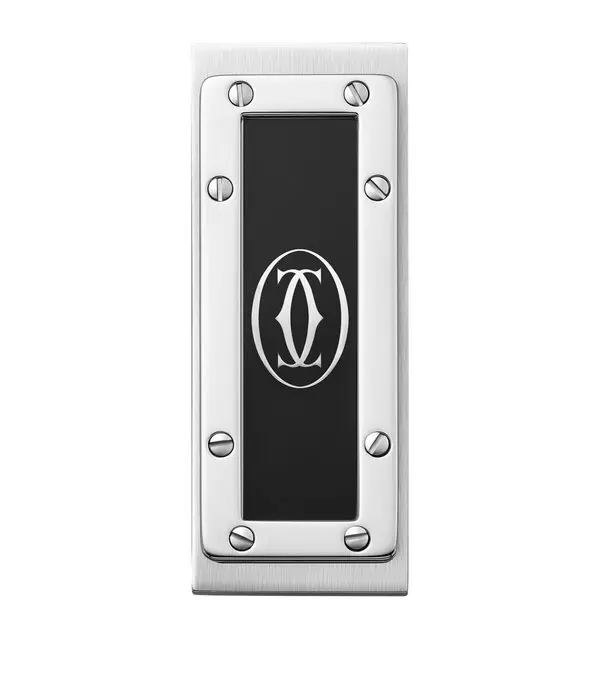 Cartier Santos De Money Clip - Black
