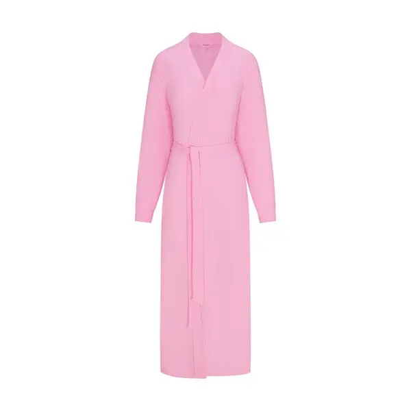 SKIMS Soft Lounge Long Robe Bubble Gum
