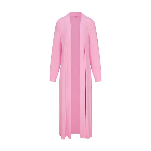 SKIMS Soft Lounge Long Robe Bubble Gum