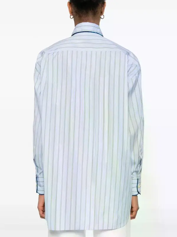 Etro Striped Poplin Shirt