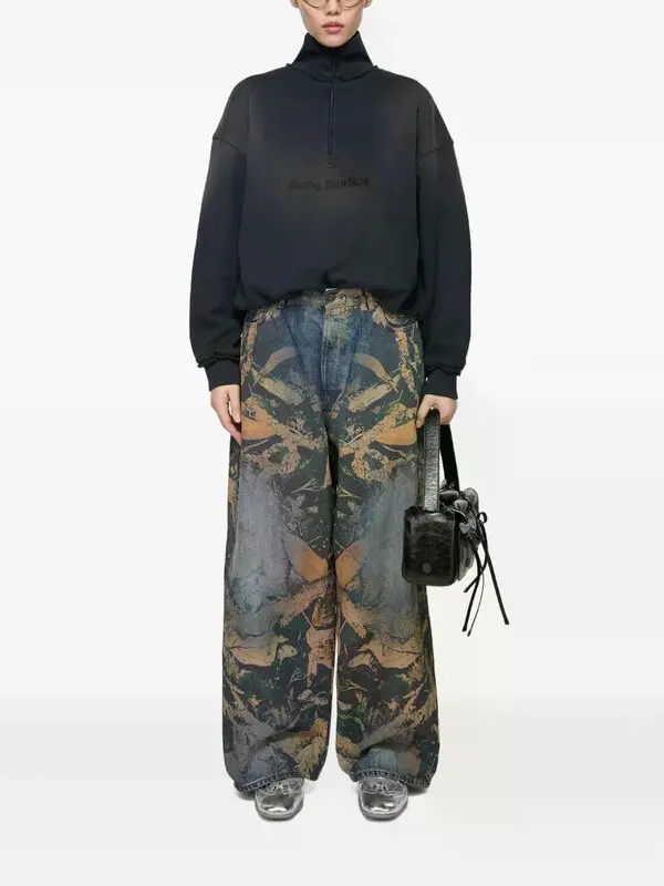 Acne Studios Logo-embroidered Sweatshirt
