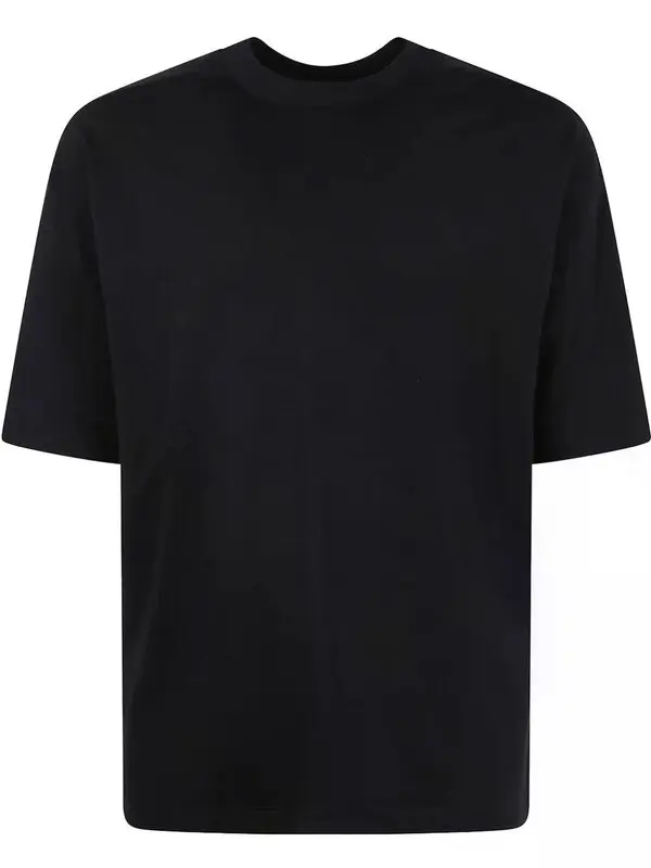 THOM KROM Graphic-print Cotton T-shirt - Black