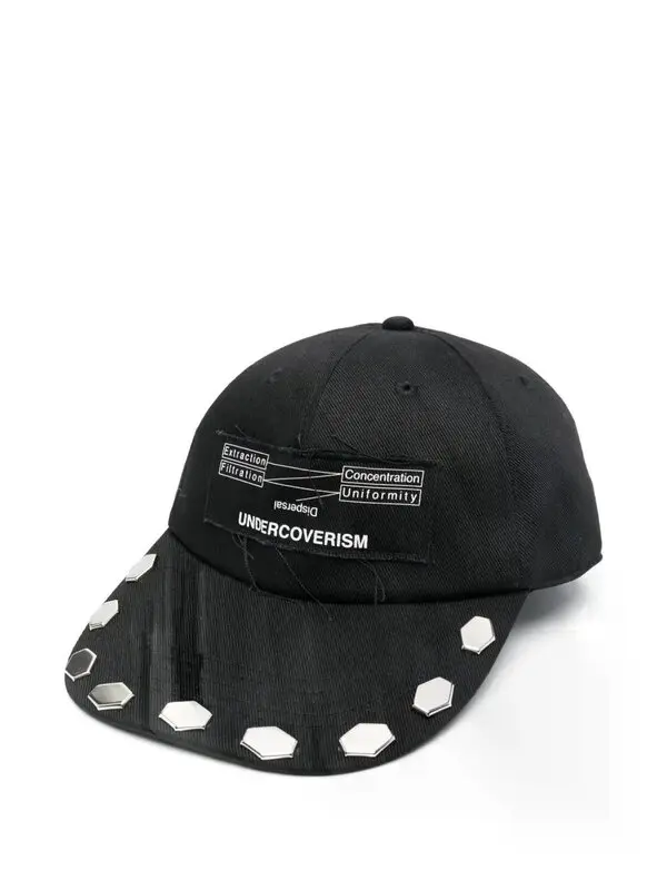 UNDERCOVERISM Stud-embellished Cap - Black