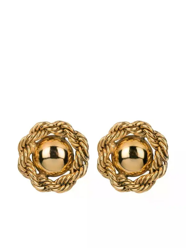 JENNIFER BEHR Caryann Clip-on Earrings - Gold