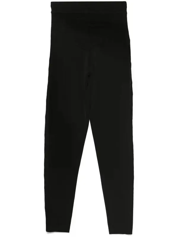 MUGLER Sculpting Knit Leggings