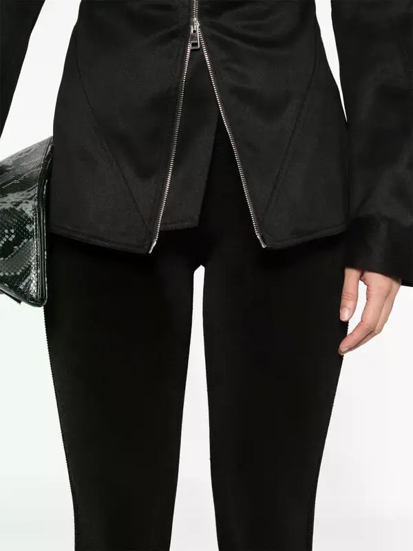 MUGLER Sculpting Knit Leggings