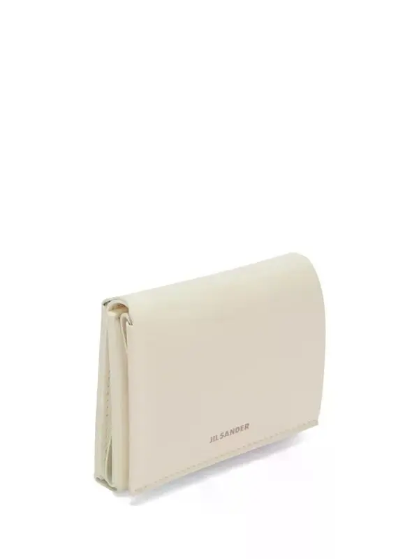 JIL SANDER Logo-stamp Leather Wallet