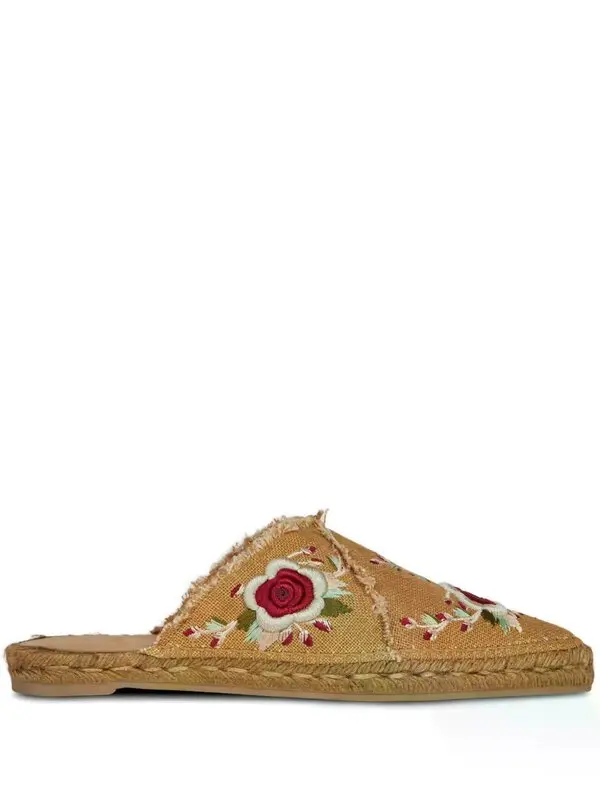 Etro Floral Embroidered Espadrilles