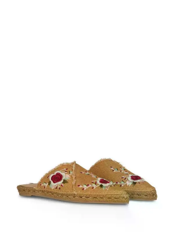 Etro Floral Embroidered Espadrilles