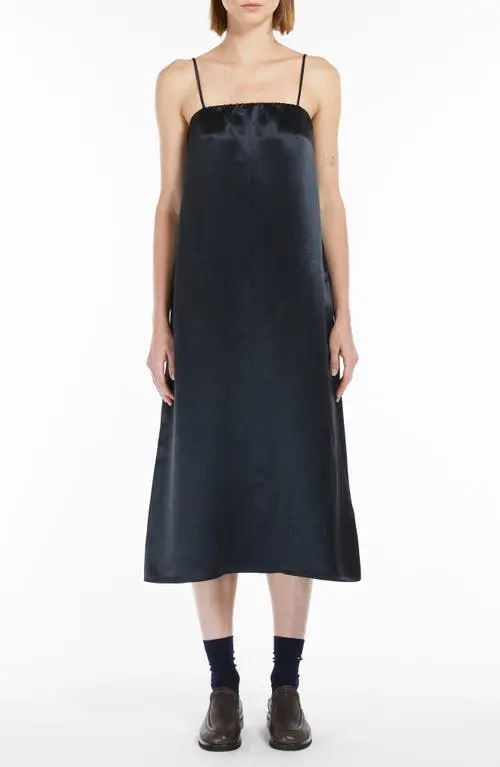 MM BY MAX MARA Mm Aerosi Sleeveless Satin Midi Dress