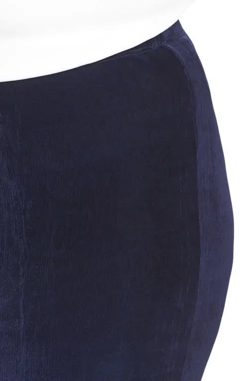 Vikki Vi High Rise Cropped Pants - Navy