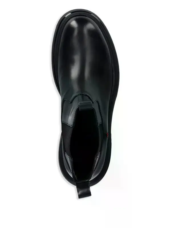 Hugo Leather Chelsea Boots