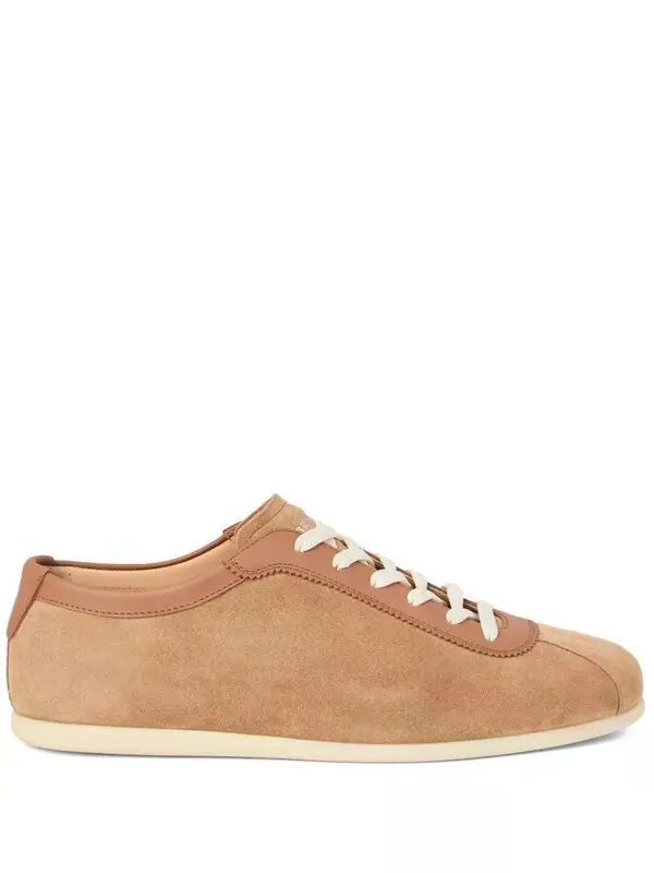 Brunello Cucinelli Leather Trainers - Brown