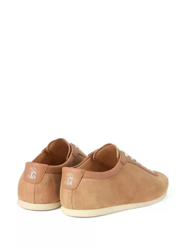 Brunello Cucinelli Leather Trainers - Brown