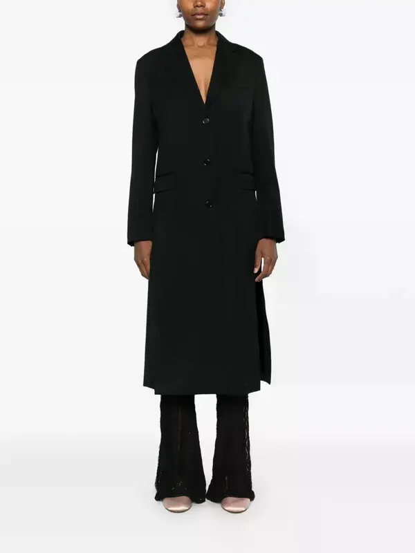 Simone Rocha Bow-detail Cutout Coat