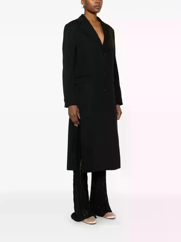 Simone Rocha Bow-detail Cutout Coat