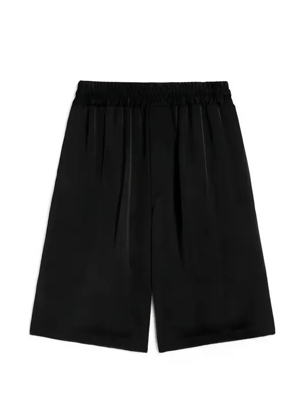 JIL SANDER High-waisted Shorts - Black