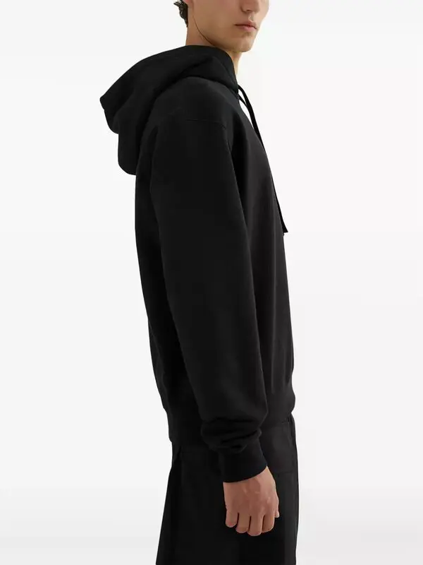 JIL SANDER Logo-print Hoodie - Black