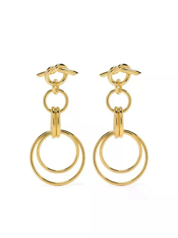 ESHVI Loop Earrings - Gold