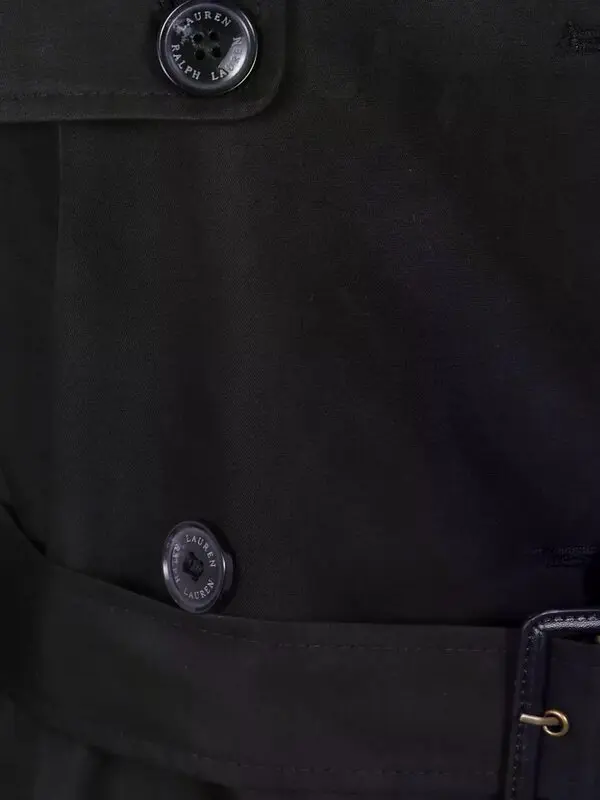 Ralph Lauren Double-breasted Coat - Black