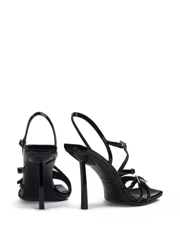LE SILLA 95mm Sandals - Black