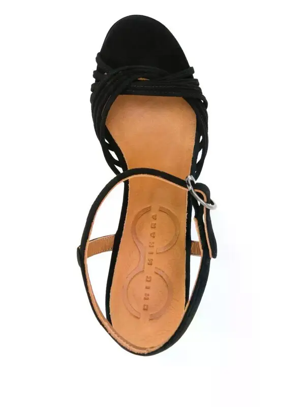 Chie Mihara 90mm Keske Sandals - Black