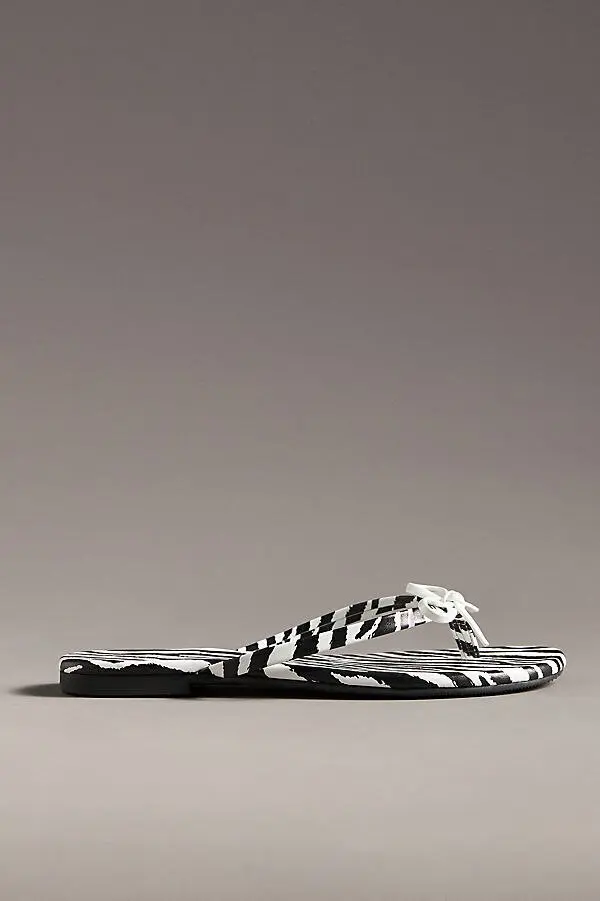 Seychelles Wishlist Thong Sandals - Zebra