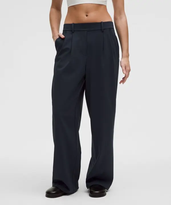 Lululemon Daydrift High-rise Wide-leg Trouser - True Navy