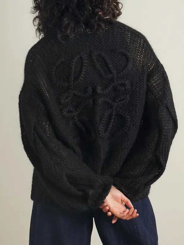 【新品】LOEWE ANAGRAM EMBROIDERY CARDIGAN Item detail