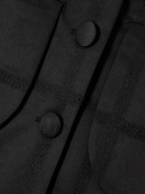 DESTREE Marianne Cotton-twill Jacquard Vest