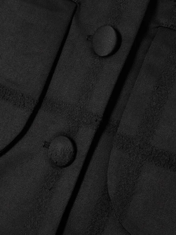 DESTREE Marianne Cotton-twill Jacquard Vest