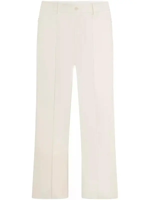 FRAME Cropped Flared Trousers
