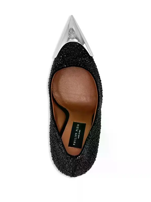 Philipp Plein Mix Strass Pumps
