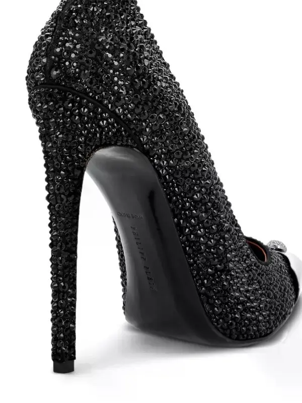 Philipp Plein Mix Strass Pumps