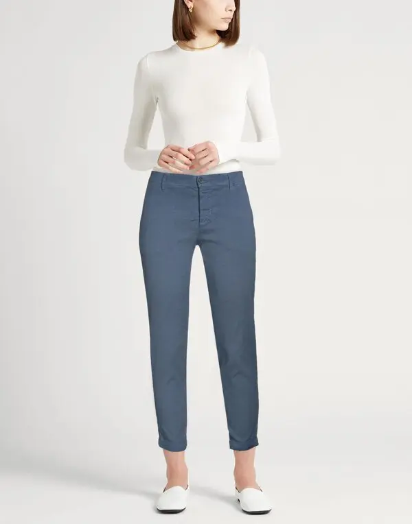 120% Lino Tapered Stretch Linen Blend Pants
