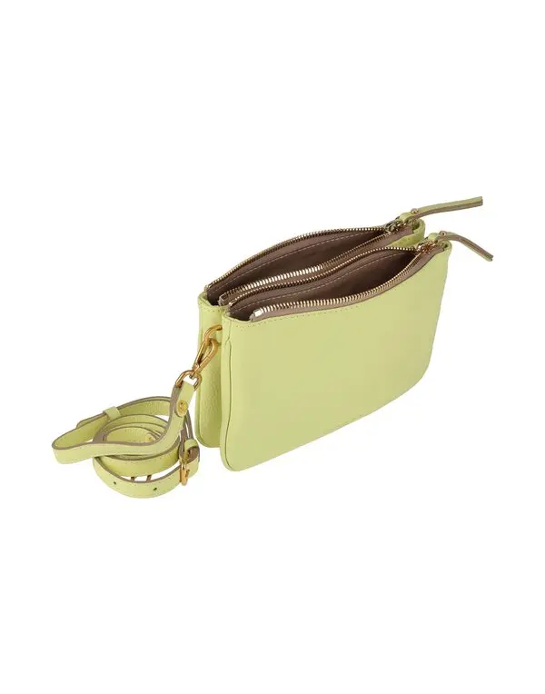 GIANNI CHIARINI Crossbody Bag In Pebbled Leather
