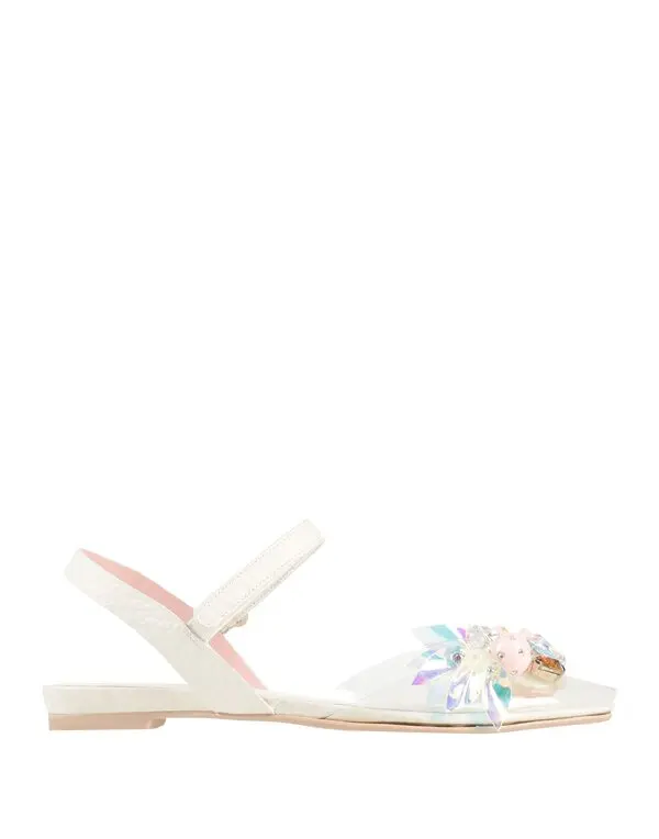 RAS Pebbled-leather Ankle Strap Sandals