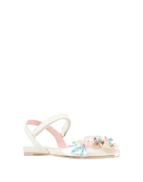 RAS Pebbled-leather Ankle Strap Sandals
