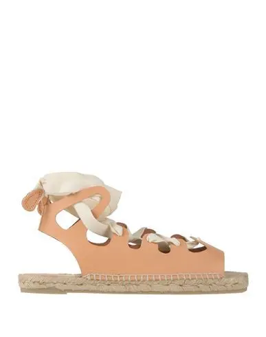 CastaÑer Ancient Greek Sandals X Espadrille Sandals - Blush