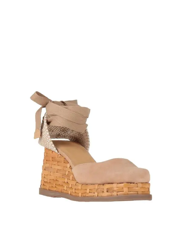 CastaÑer Wedge Espadrilles With Tie Fastening