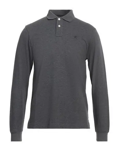 HACKETT Polo Shirt Lead Size Cotton - Grey