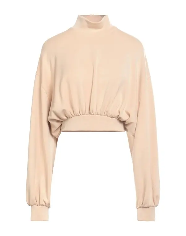 HINNOMINATE Modal Blend Jersey Sweatshirt - Beige