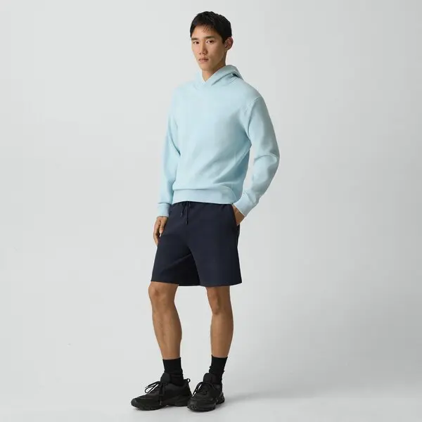 Theory Sweat Short - Dark Eclipse