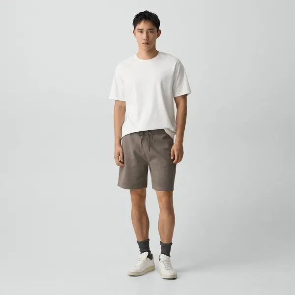 Theory Sweat Short - Morel Melange