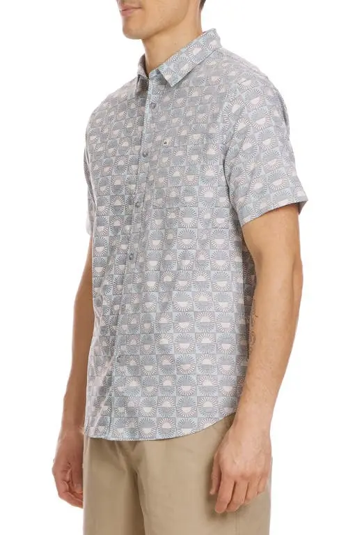 Quiksilver Florever Classic Short Sleeve Button-up Shirt