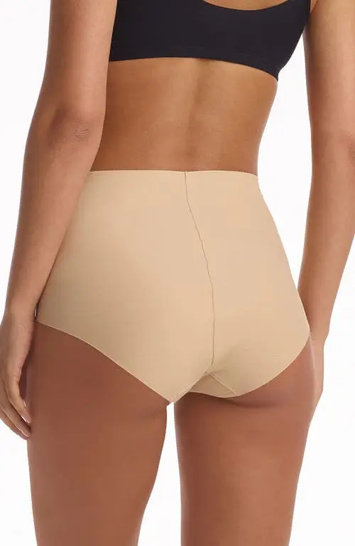 Commando High Waist Bikini - Beige