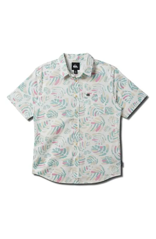 Quiksilver Shades Classic Short Sleeve Button-up Shirt