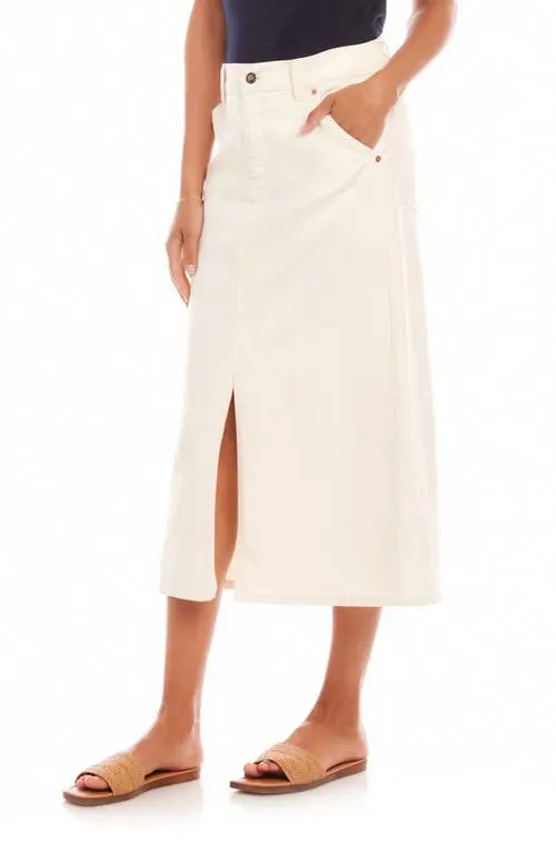 Karen Kane Denim Midi Skirt