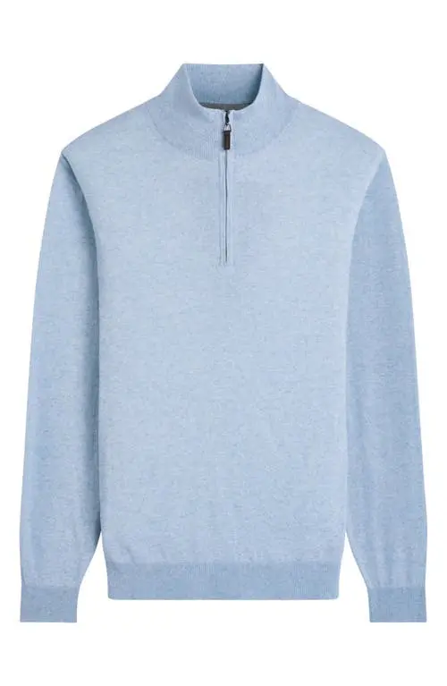 Bugatchi Quarter Zip Pullover - Celadon