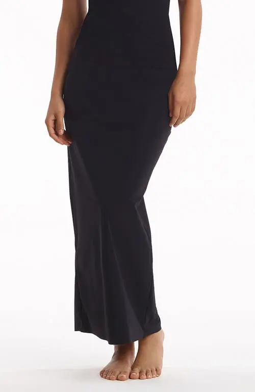 Commando Classic Maxi Slip Skirt - Black